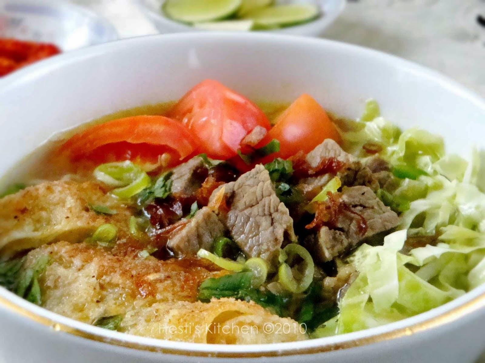Resep Cara Membuat Soto Daging Sapi Mak Nyus - Resep Mamak