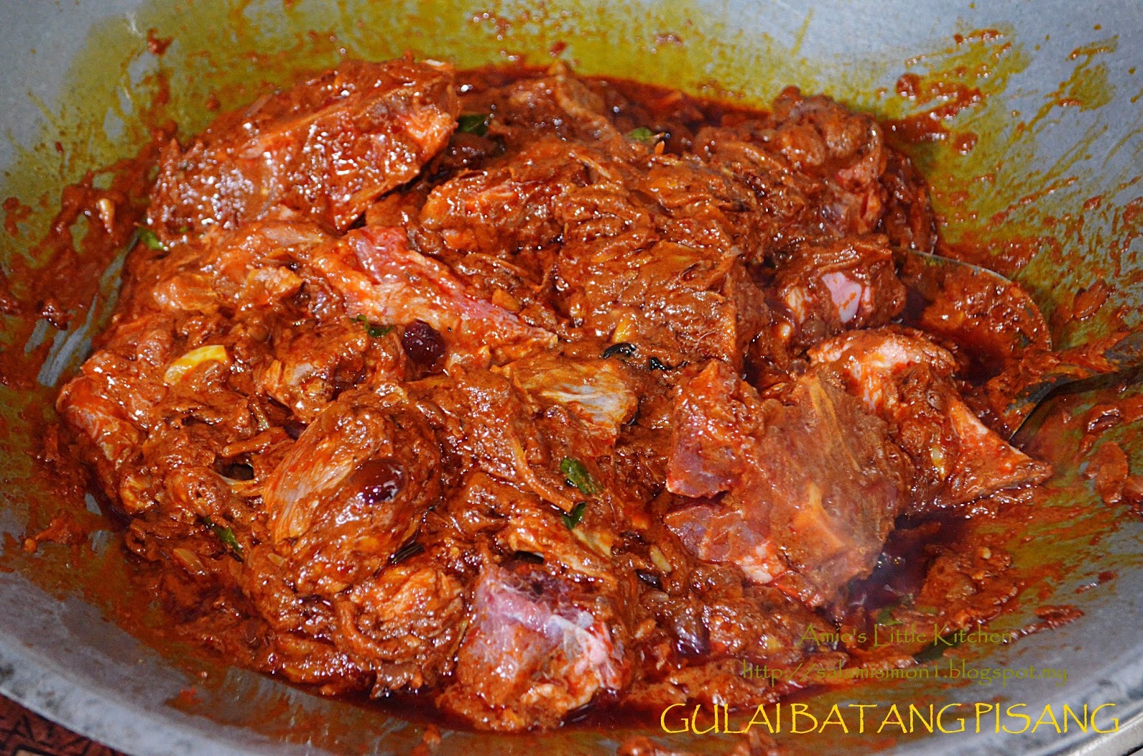 Gulai Batang Pisang - Amie's Little Kitchen