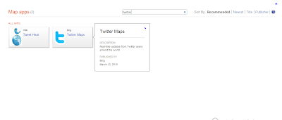 How To Display Tweets on Bing Maps?