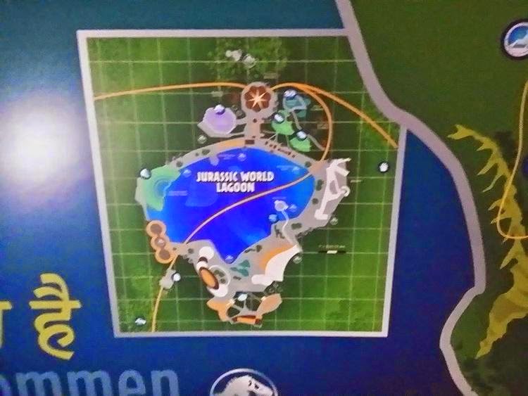 Jurassic World park maps offer a glimpse of the film!