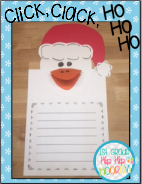 1st Grade Hip Hip Hooray!: Doreen Cronin's Click Clack Ho Ho Ho!