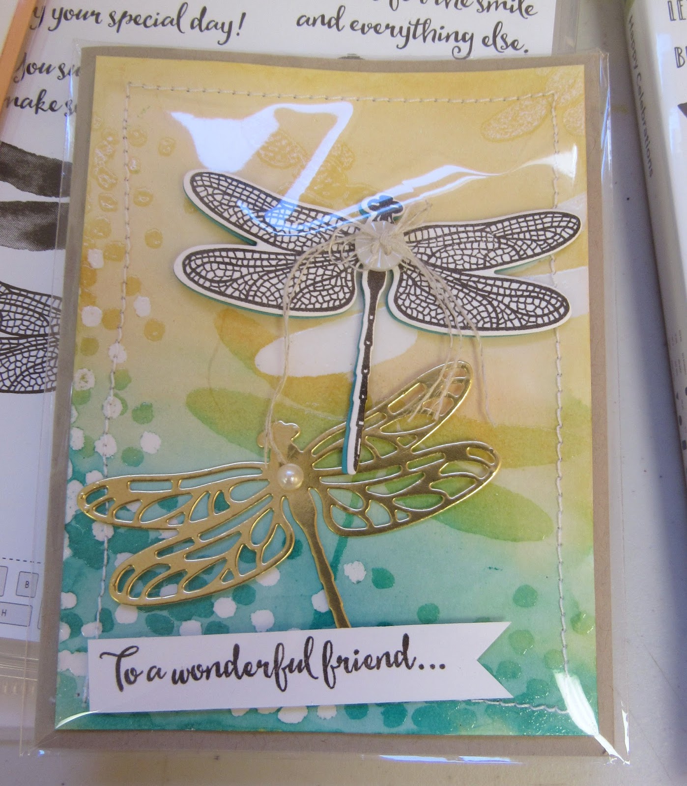 Personally Yours: Stampin' Up! Dragonfly Dreams and Detailed Dragonfly Thinlits Dies