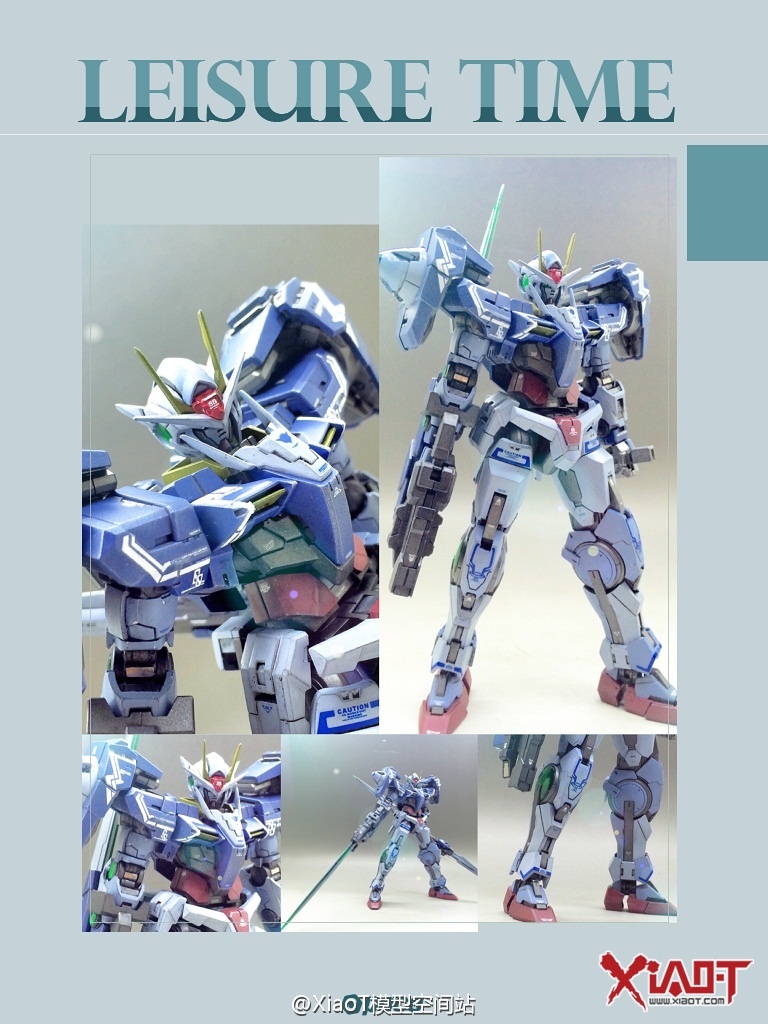 Custom Build: RG 1/144 00 Raiser "Realistic Colors"