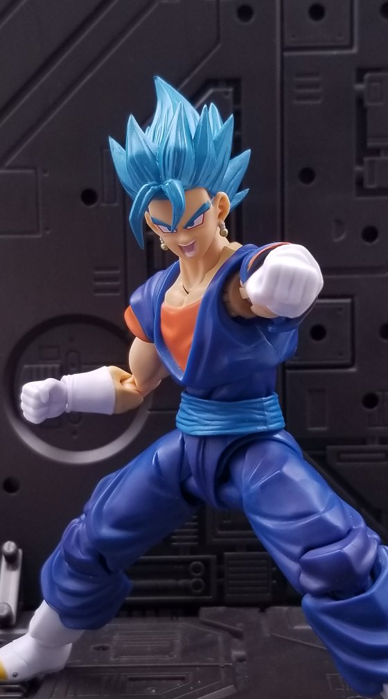 Demoniacal Fit SHF Dragon Ball Vegito 2.0 Ssgss Pack 龍珠 比古洛 2.0 超藍包 SHF ...