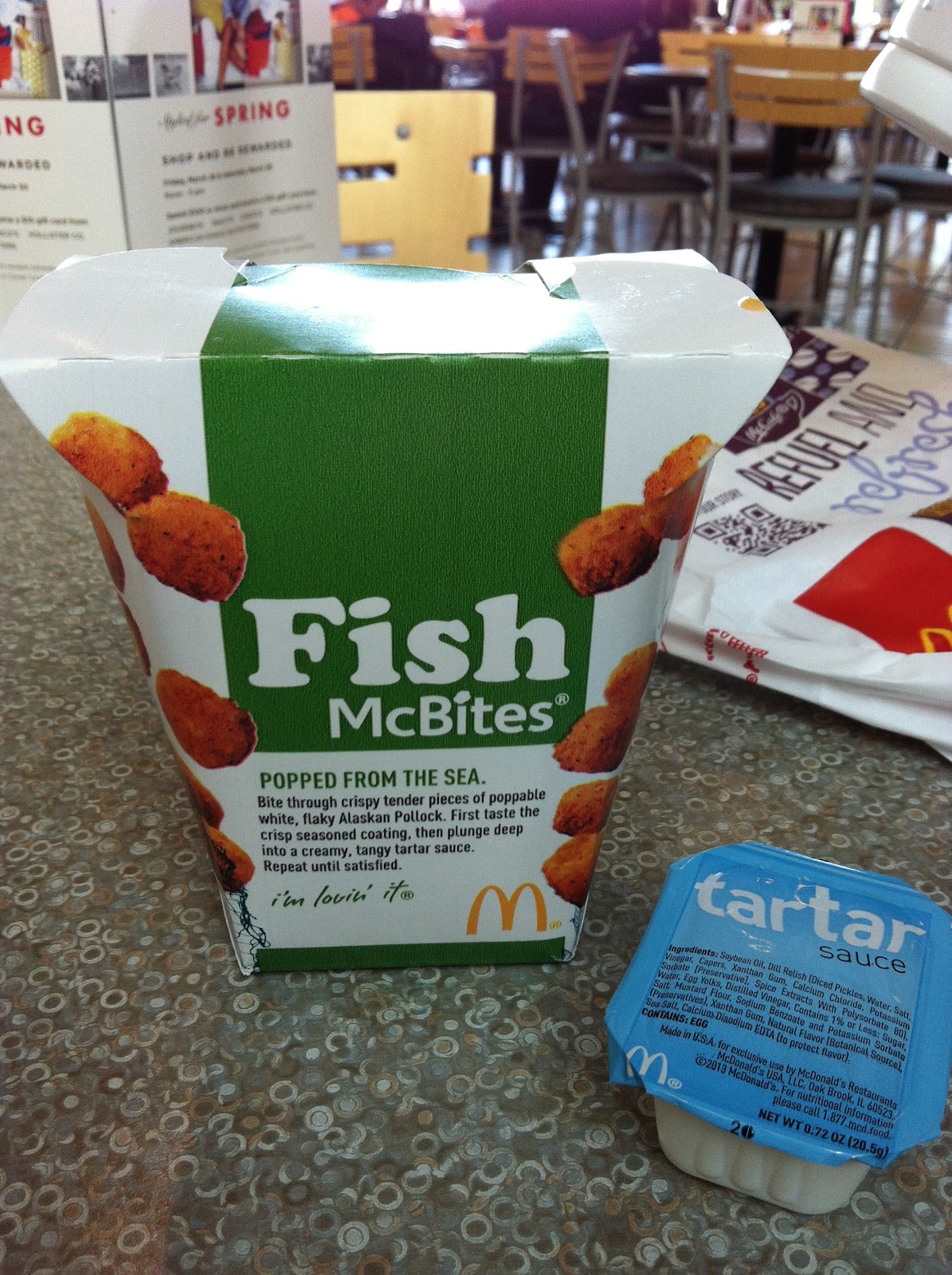 Eating Around the 604: McDonald's Fish McBites ~ photo-log