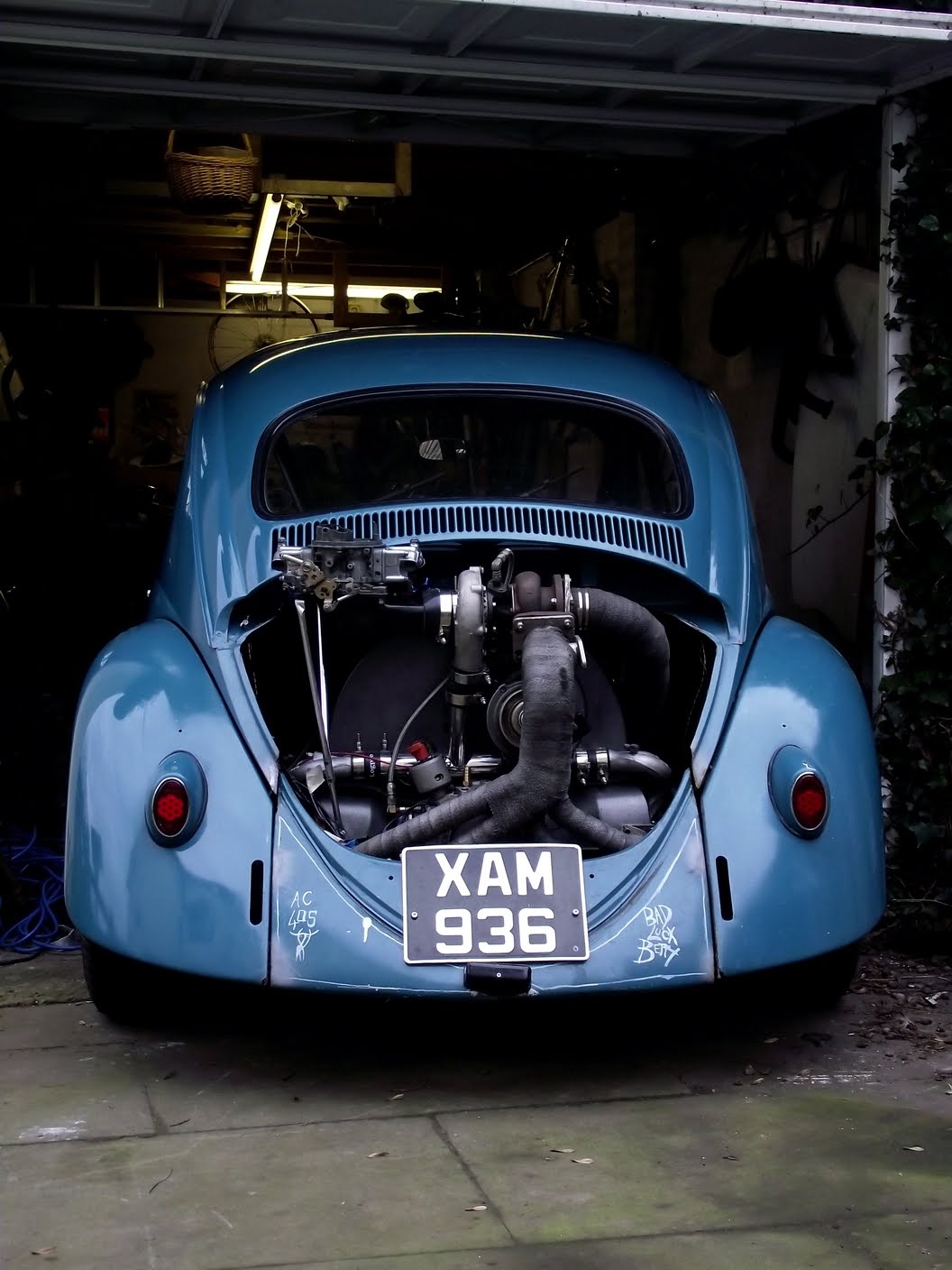 SAS Renn Wagens: 1960 Pro Street Bug taking shape....