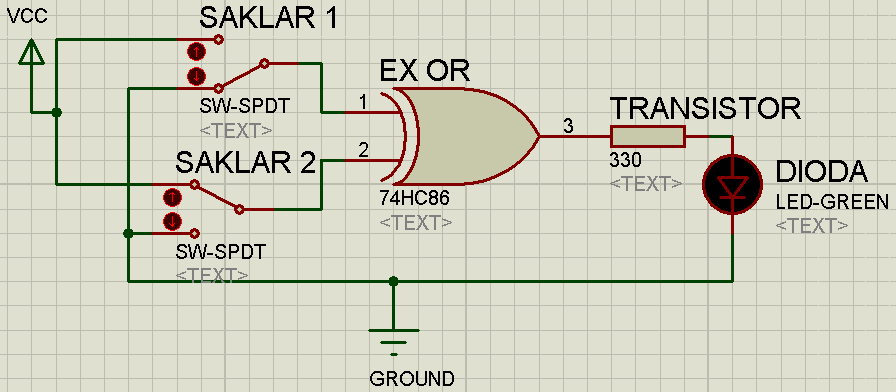 Rangkaian digital: Gerbang - Gerbang Logika