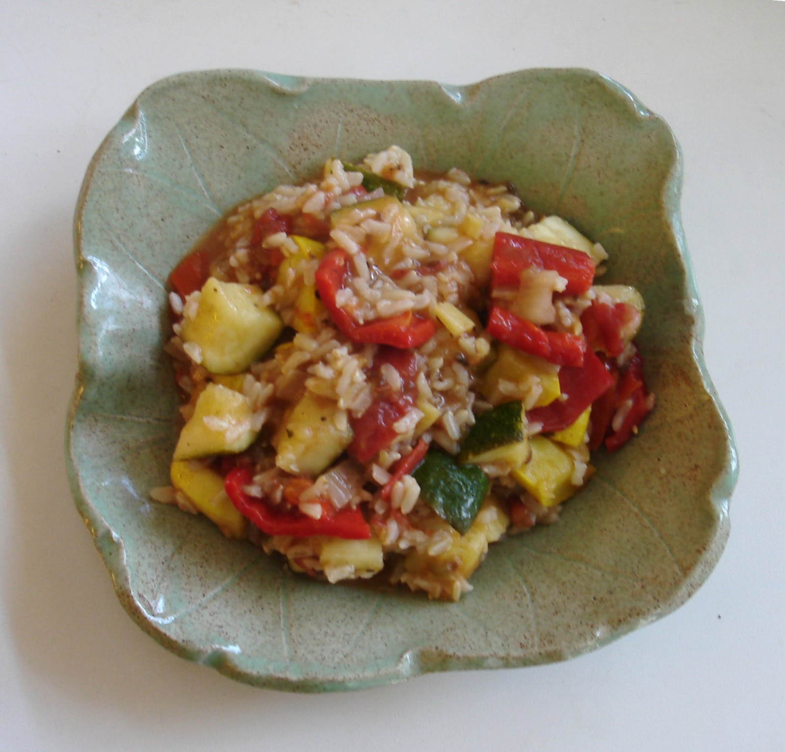 Blue Starr Gallery: Salsa Verde Vegetable Medley