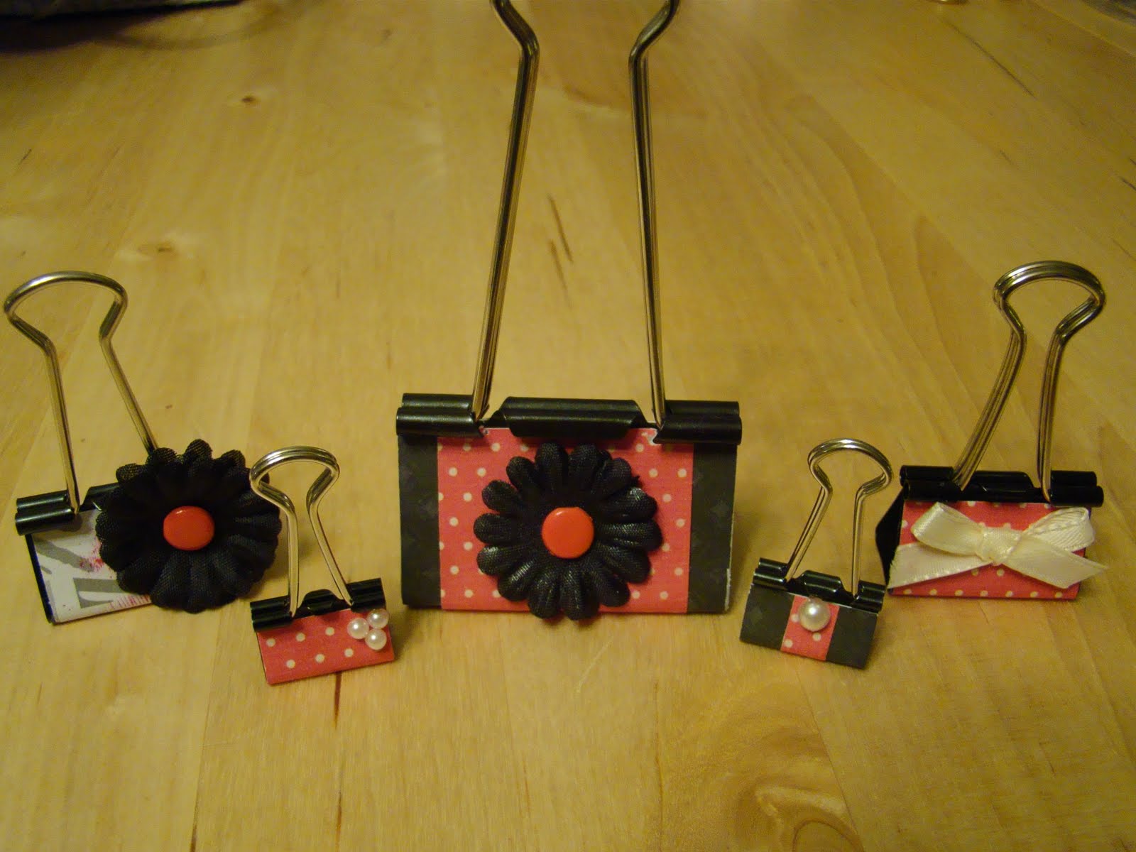 My Lazy Crafternoon: Altered binder clips