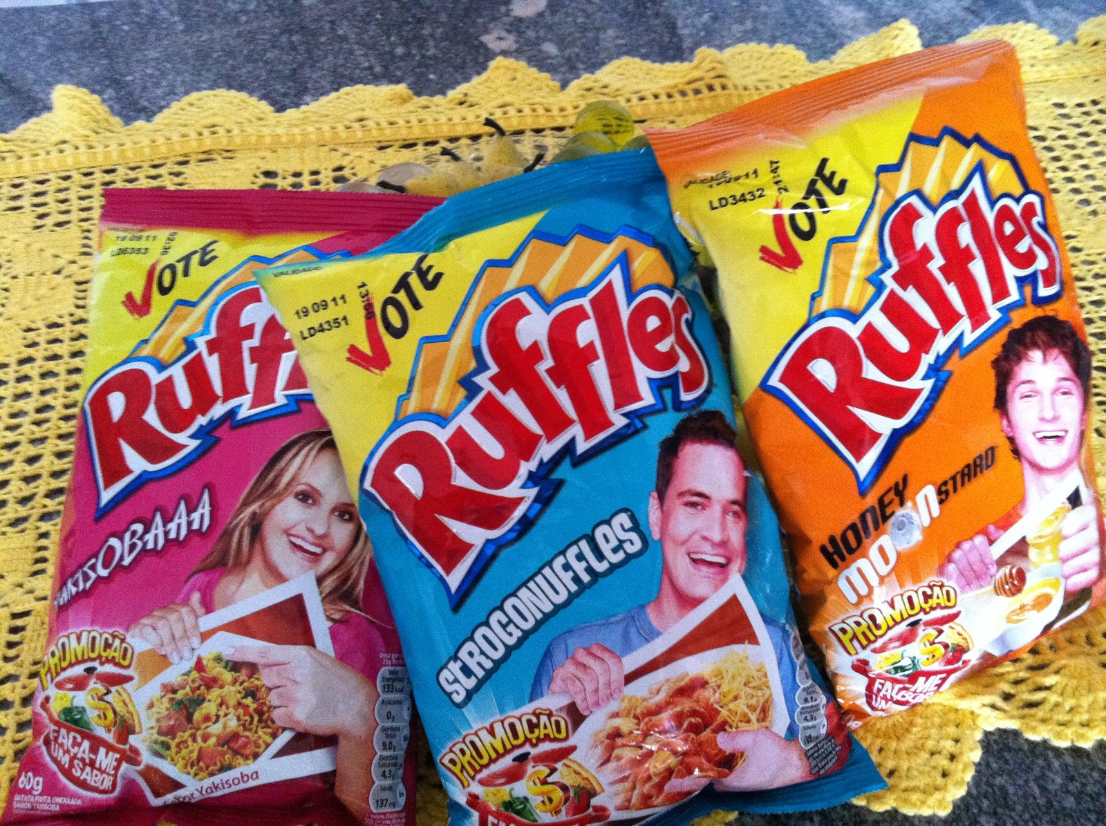 Lilu Tetéia: Degustação Novos Sabores Ruffles.