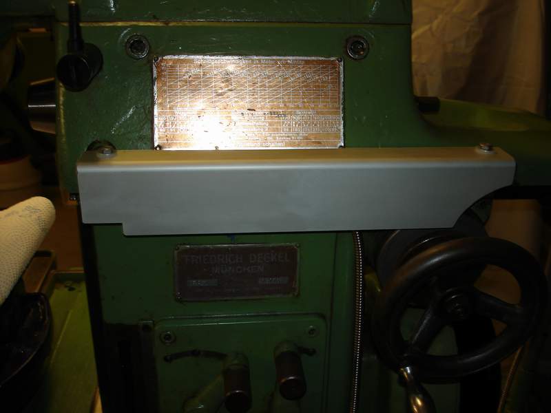 mTECH and other DRO: 1045 - Lochmann- Germany - Deckel FP1 Mill