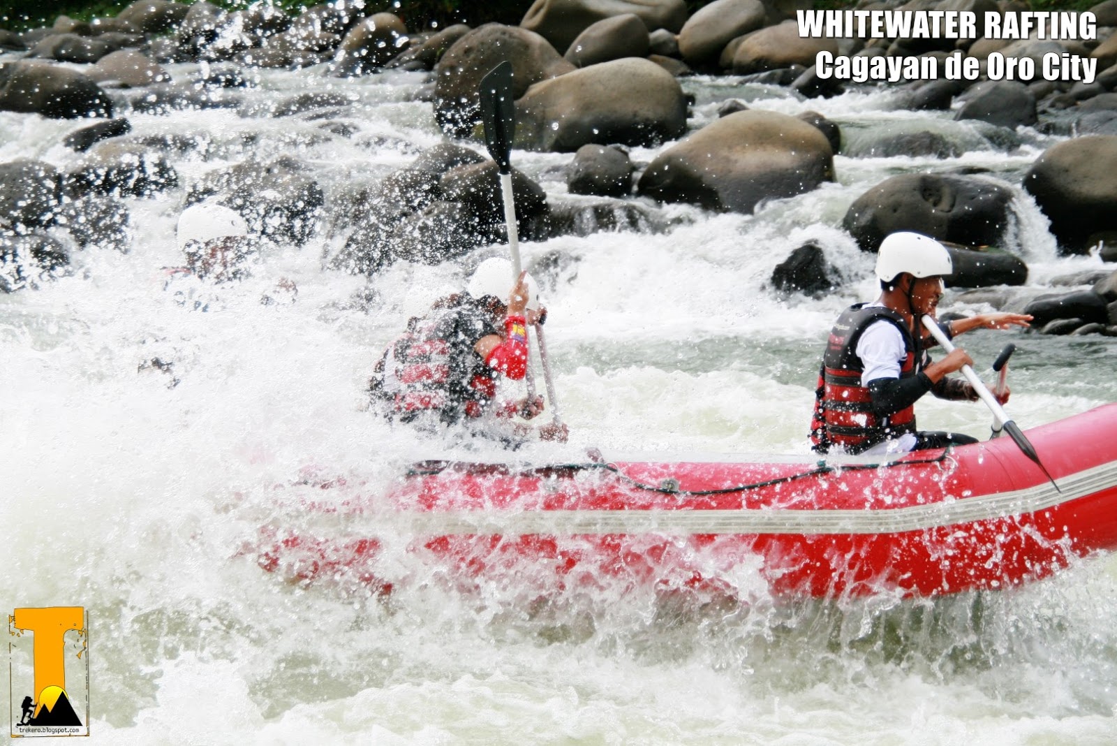 TREKERO: CDO RIVER RAFTING: Wrestling with the Rapids