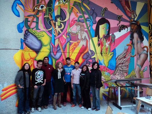 Barbara Paciorek. Homenaje a un año de su partida: Mural colectivo ...