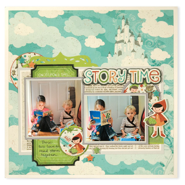 Creations Galore Blog: Layout Tuesday: Storytime