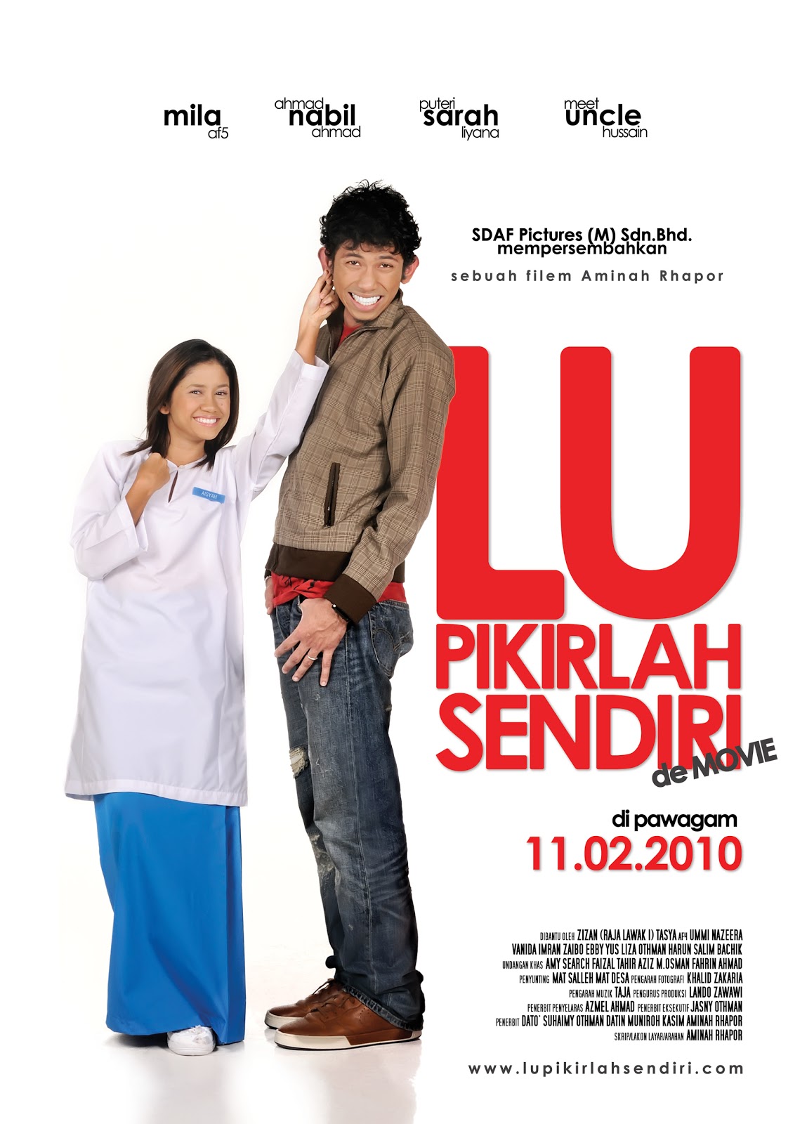 Lu Pikirlah Sendiri The Movie | POSTER FILEM MALAYSIA