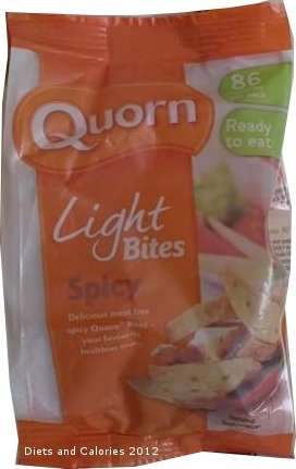 Diets and Calories: Quorn Spicy Light Bites
