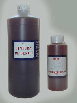 Tintura de Benjui Usos