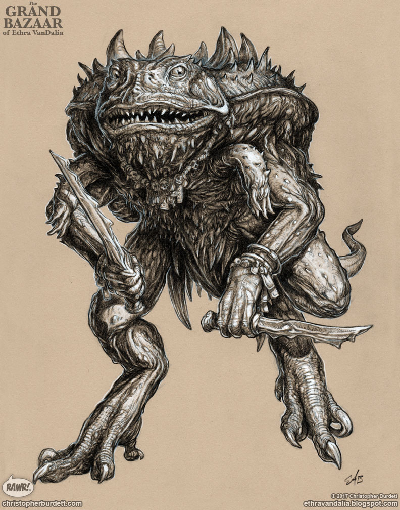 The DOODLES, DESIGNS, and aRT of CHRISTOPHER BURDETT: Aberrant Stilter ...