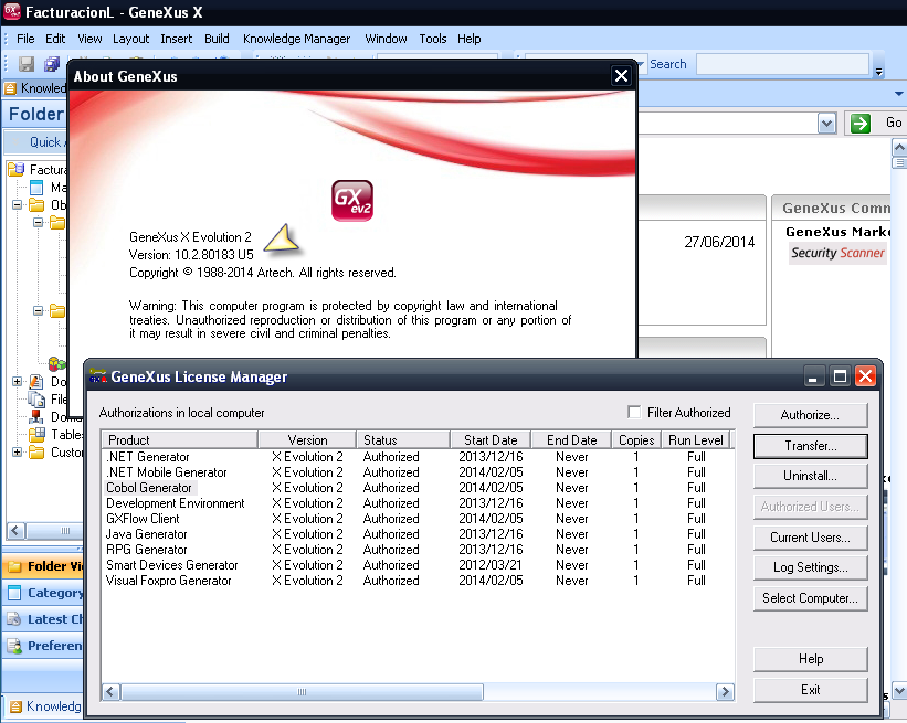 Genexus x Ev2: Genexus Ev3
