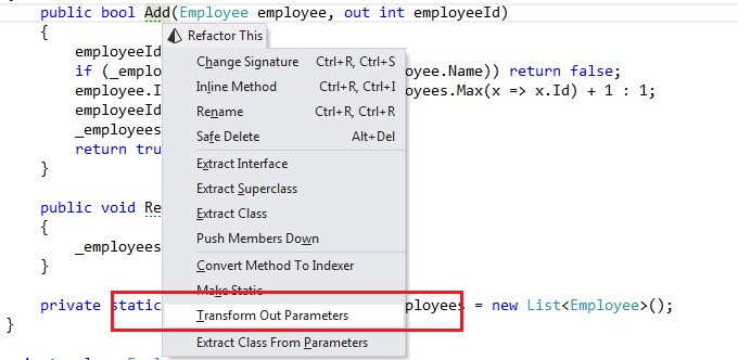 Born To Automate Refactoring Out Parameters Code Smell To Tuple