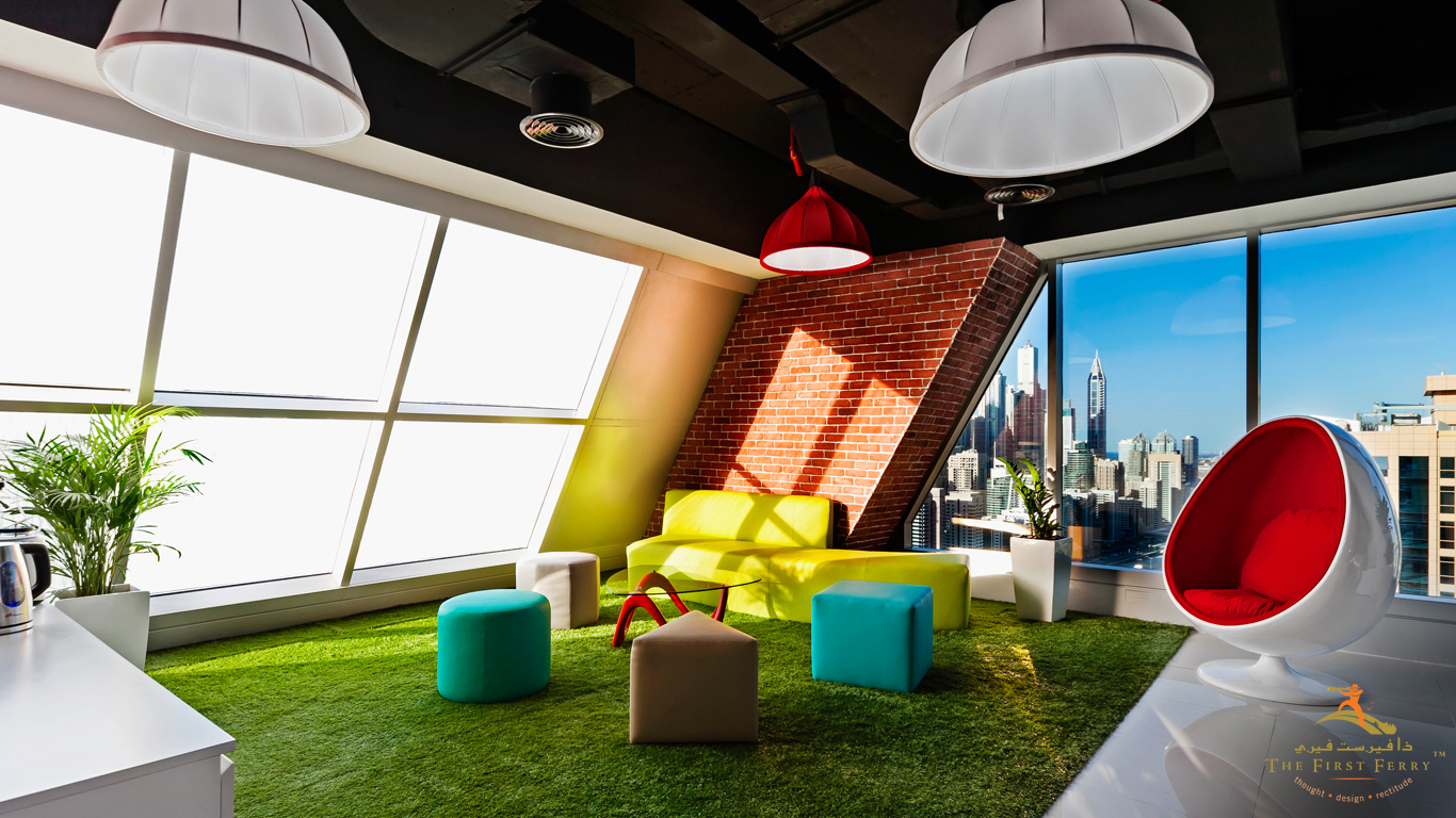 The First Ferry: Creative and Unconventional Interior Design for Redknee