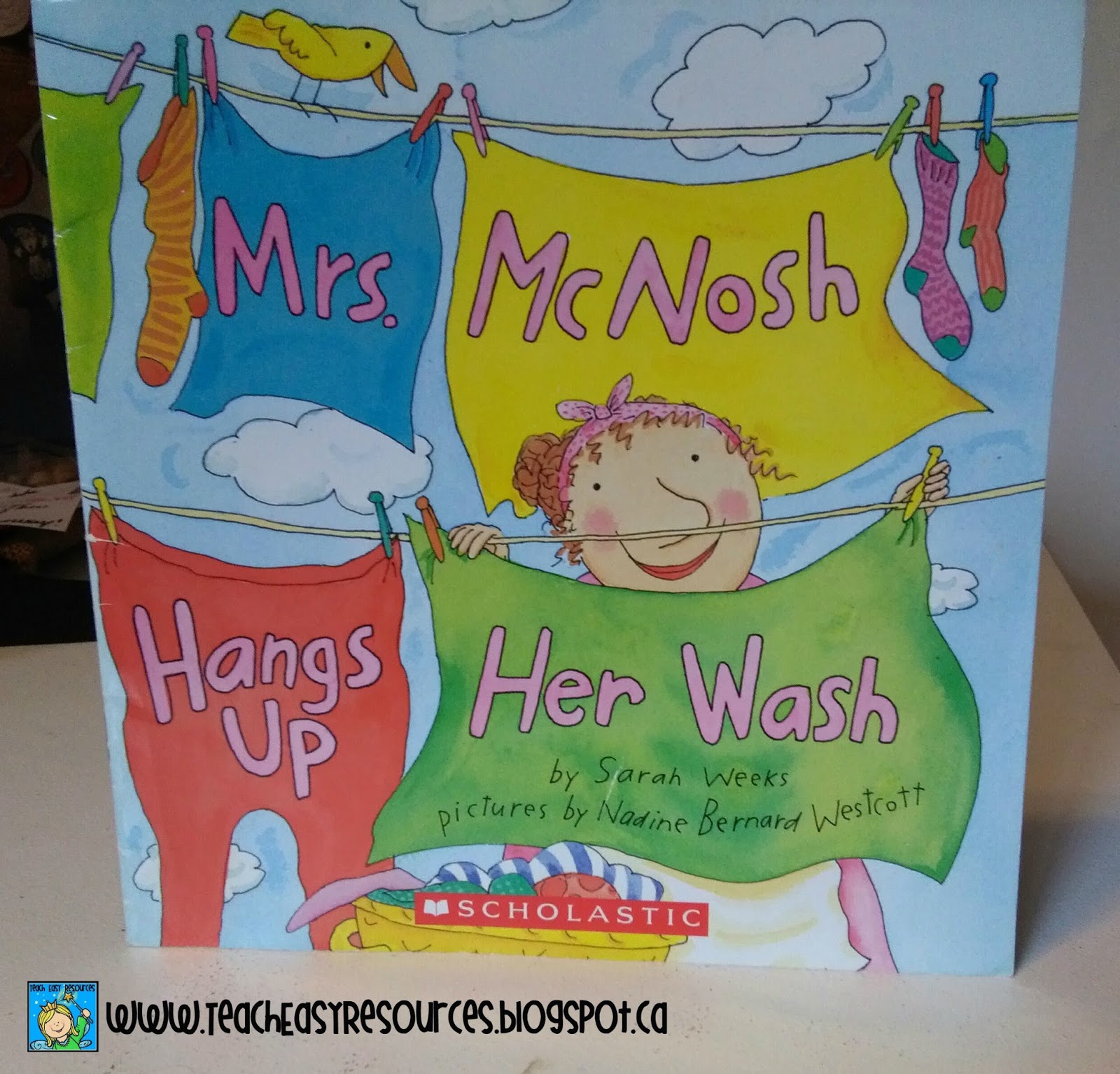 Teach Easy Resources: Preschool Activities to Accompany Mrs. Mc Nosh ...