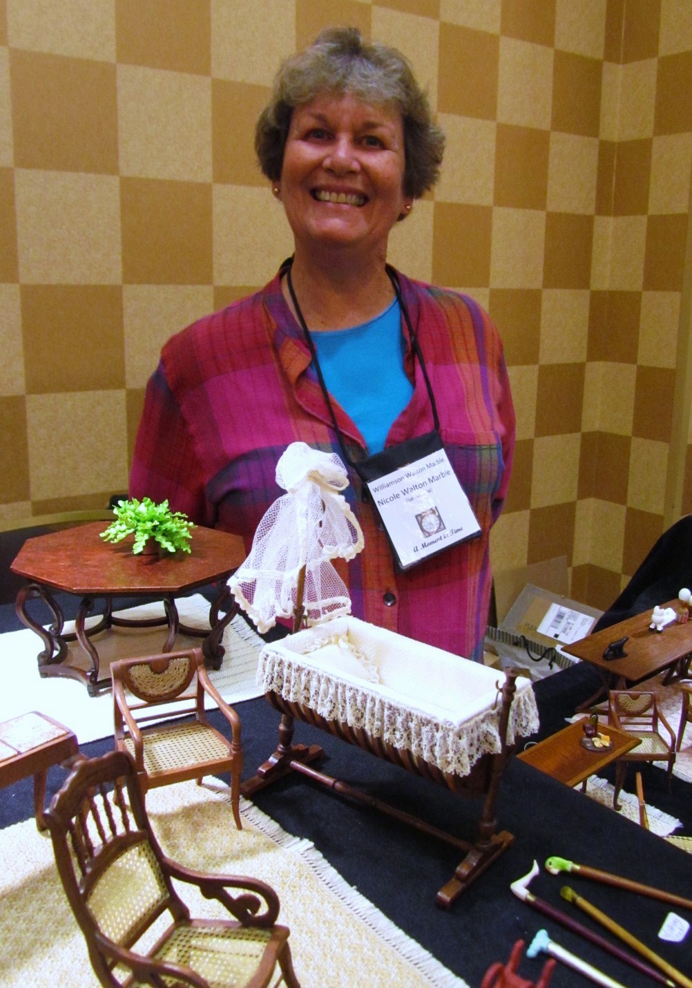 Sylvia Mobley at Pine Rose Studio: Denver Miniature Show: Part 3