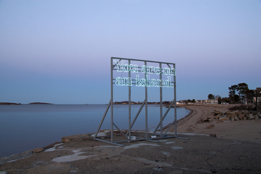 a place in the universe: You are (on) an island, 2012