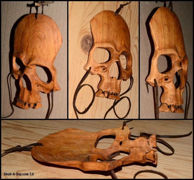 [CONTEST] Win a Wooden Skull Mask from Robertas