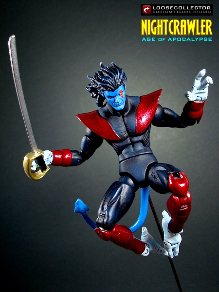 Loosecollector Custom Figures Archive: Nightcrawler (Age of Apocalypse)