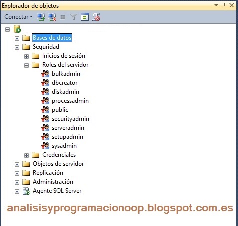 Análisis y Programación: Administración de la seguridad con SQL Server ...