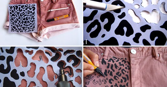 DIY: Leopard Print Short Shorts | Studs and Sapphires