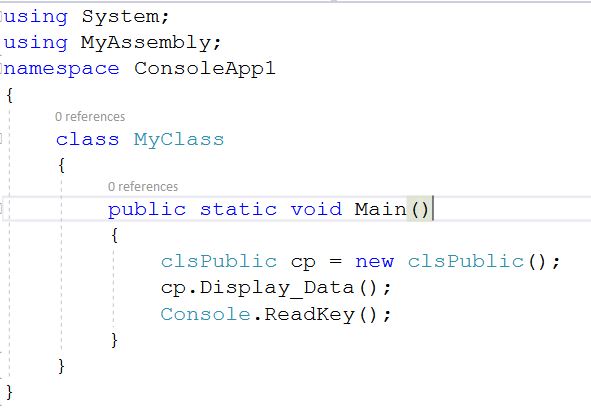 C# Access modifiers-Specifiers | C#.NET,SQL Server and Microsoft Azure