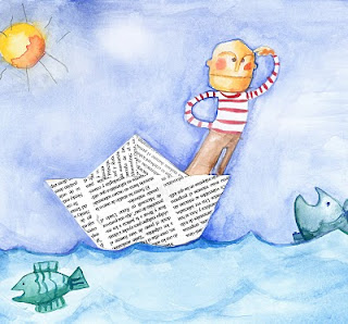 Creando un mundo para niños: El barquito de papel