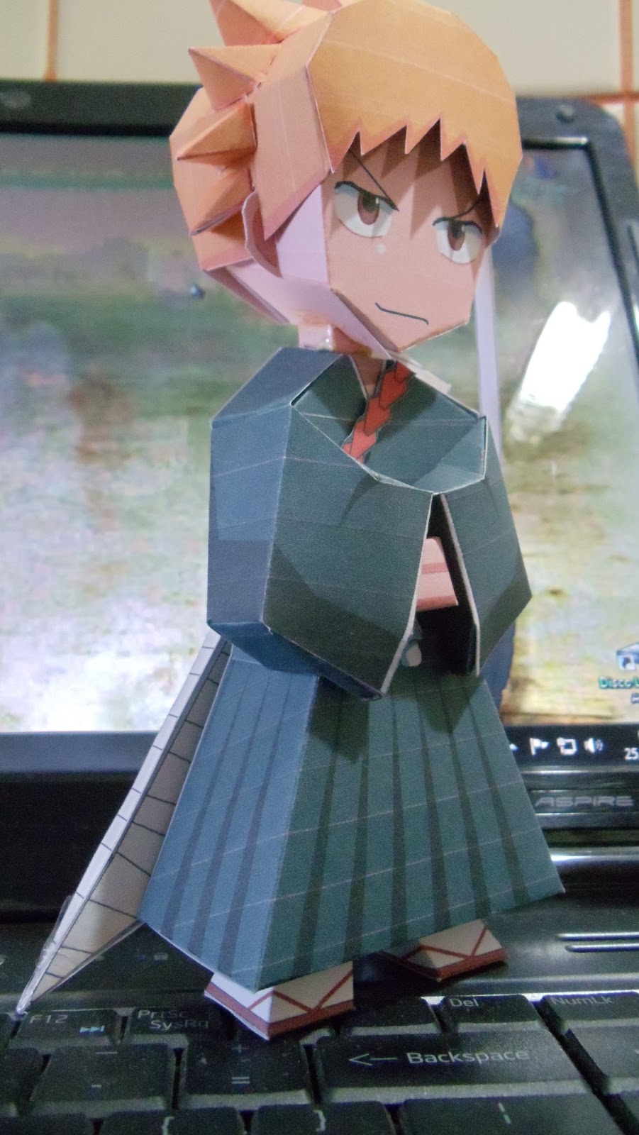Hobbies & Coleções: Papercraft do Kurosaki Ichigo (anime BLEACH)