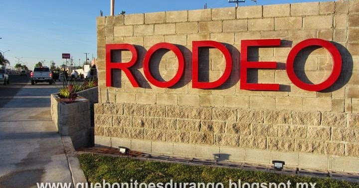 Qué bonito es Durango: Rodeo, Dgo.