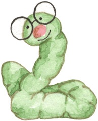 Dibujos de gusanos para imprimir-Colorear dibujos,letras, Actividades ...