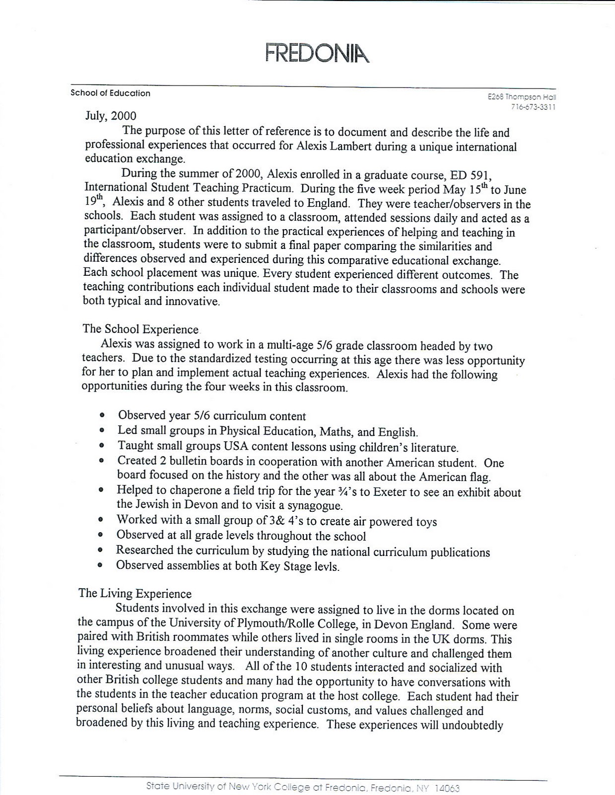 Alexis Berman - Elementary and Reading Teacher