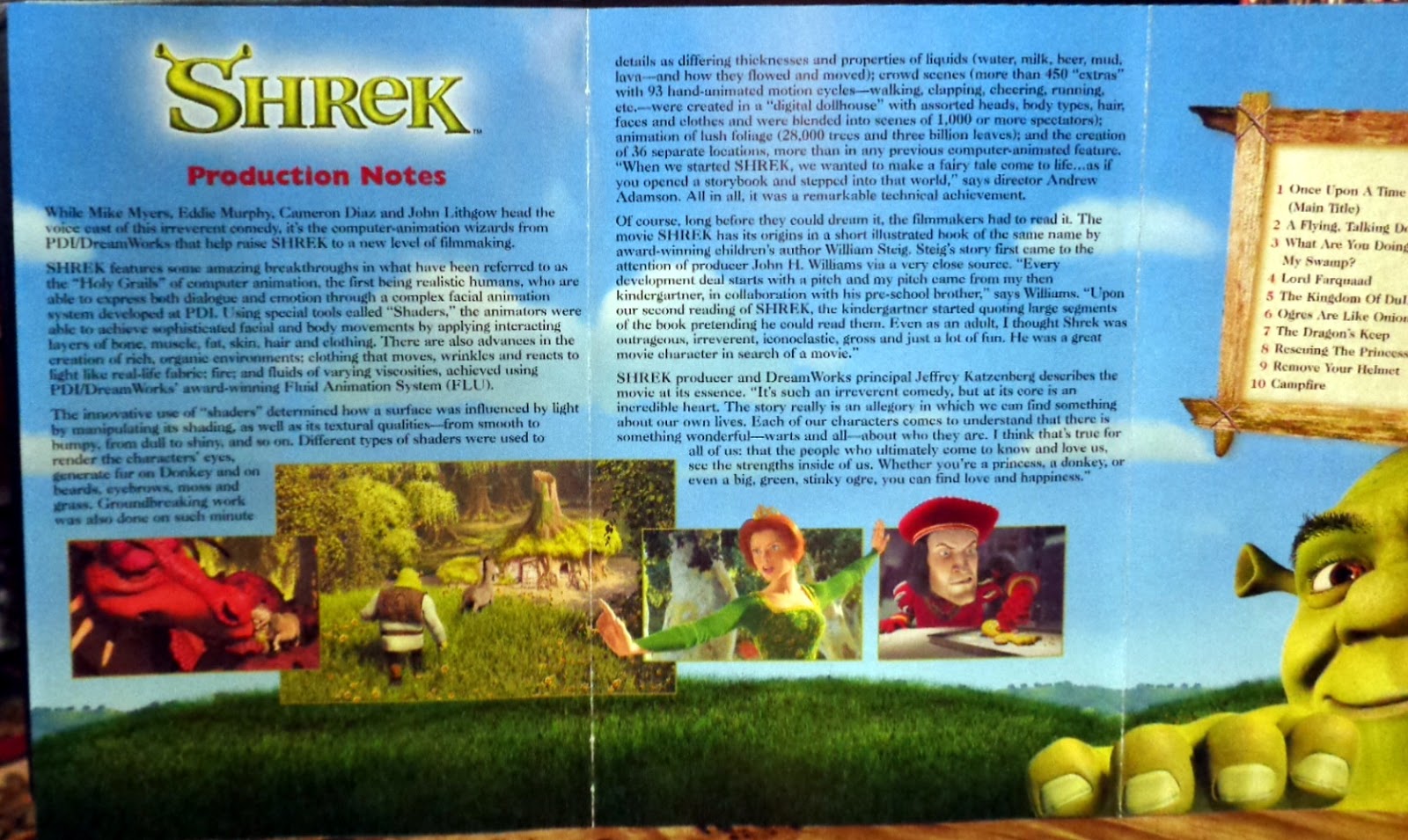 Movies on DVD and Blu-ray: Shrek (2001)