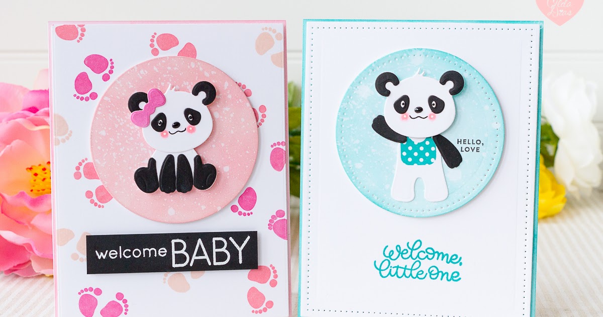 I Love Doing All Things Crafty: Baby Cards Using the Build A Panda ...