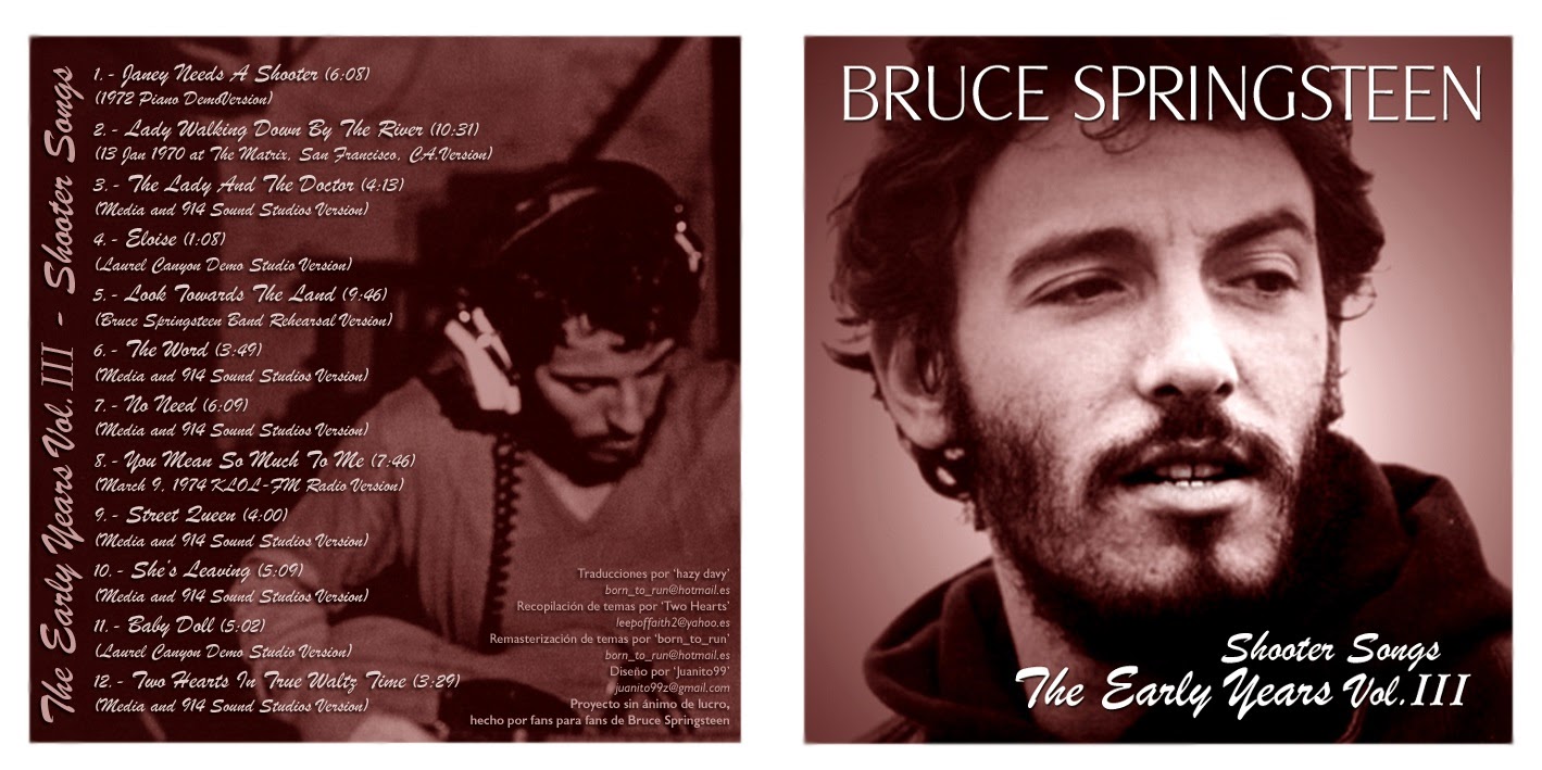 T.U.B.E.: Bruce Springsteen - The Early Years (VAR/FLAC) 4 CDs