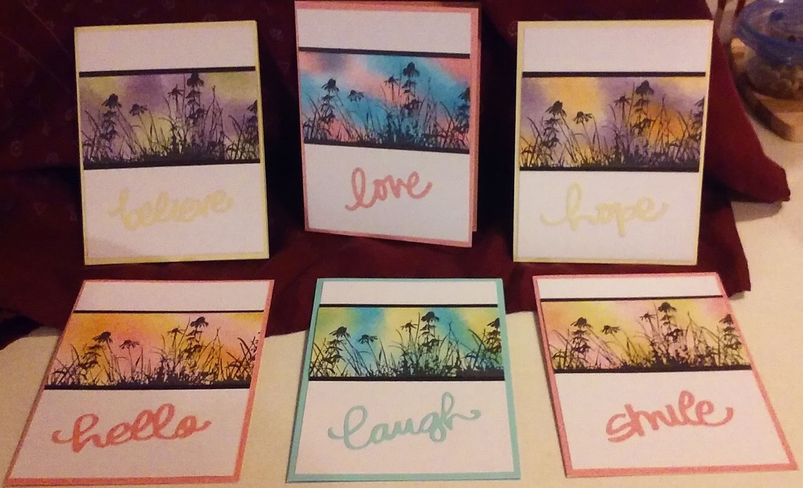 Marianne's Mess: last birthday card set