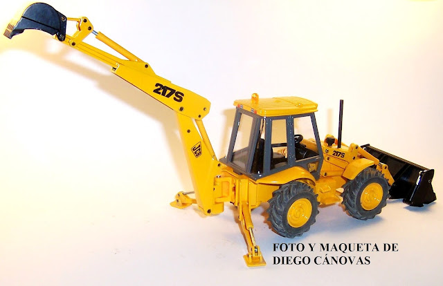 Maquetasdiego: 🚜👉 JCB 217S | RETROEXCAVADORA | MAQUINARIA PESADA | JBC ...