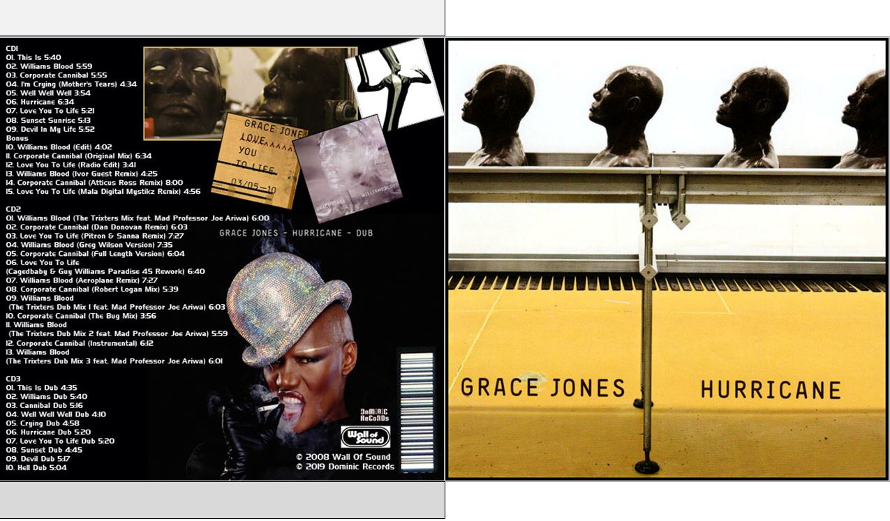 MUSICOLLECTION: GRACE JONES - Hurricane (Expanded Version) - 2008 - 2019