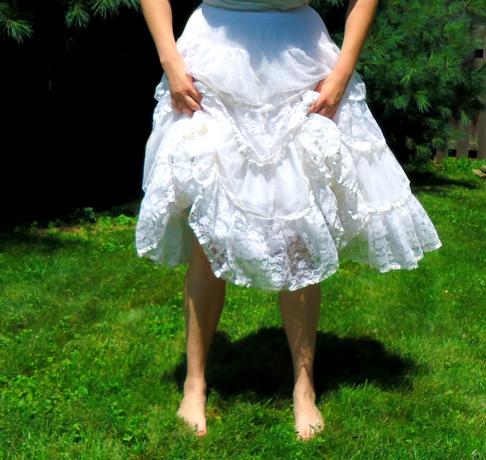 Ruffles In The Front: A Pretty Pretty Petticoat