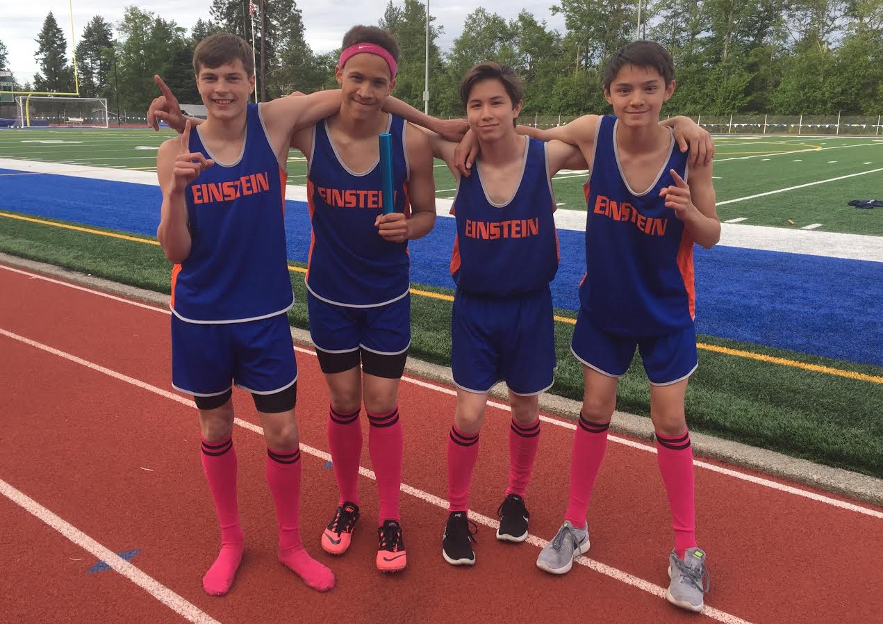 Shoreline Area News: Einstein track and field has a fabulous season