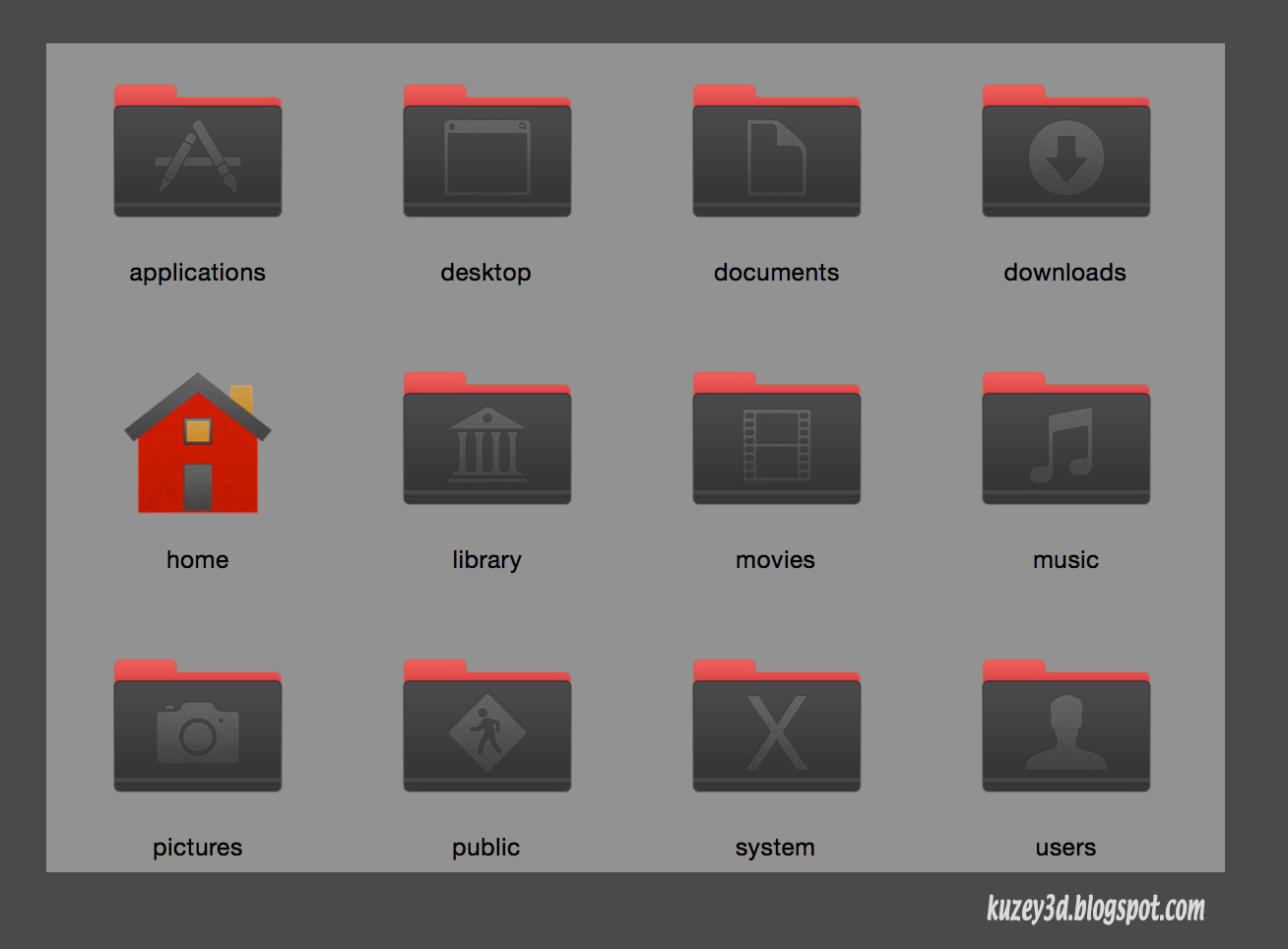 Custom Mac OS X Icons