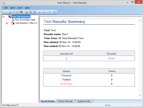 Bắt đầu với công cụ Quick Test Pro ~ Learn Testing