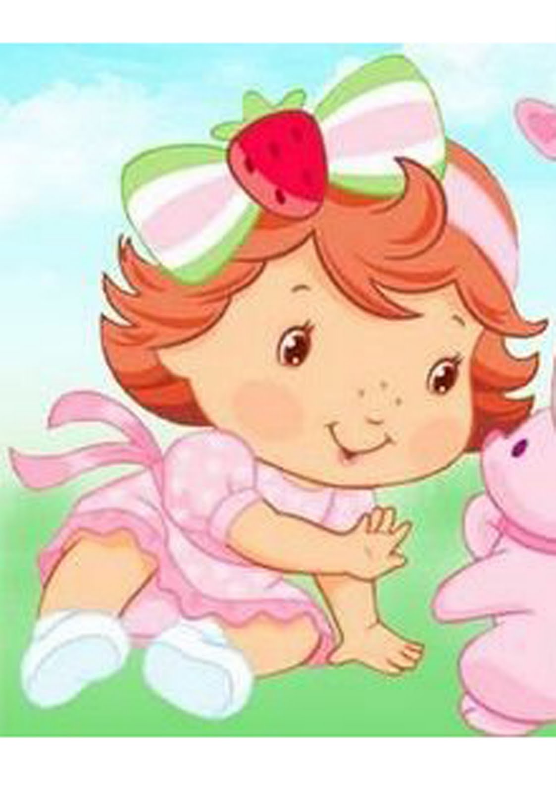 Art'sanália : Riscos para pintar Moranguinho baby!