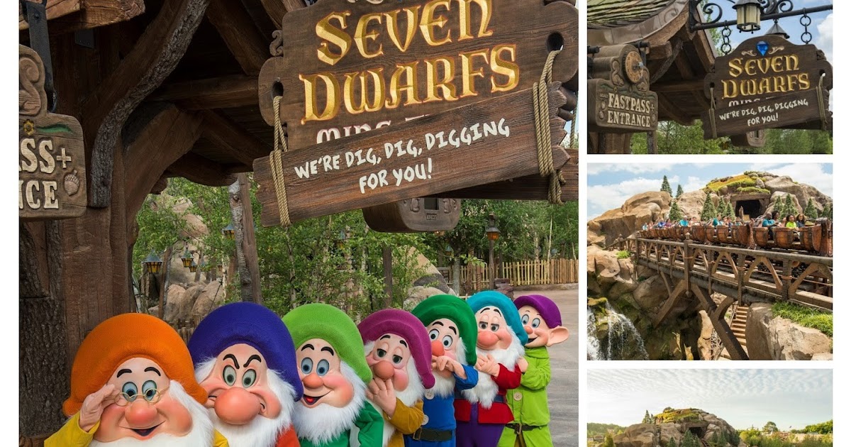 Seven Dwarfs Mine Train at Walt Disney World Resort - Full Ride Through ...